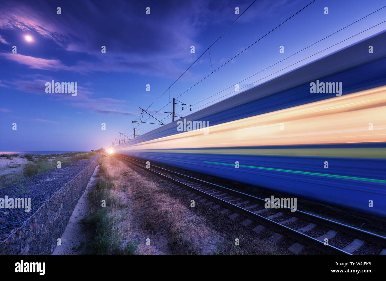 Purple rail hi-res stock photography and images - Alamy