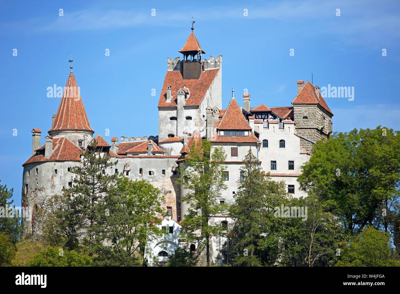 Bran Castle, Transylvania, Romania Stock Photo - Alamy