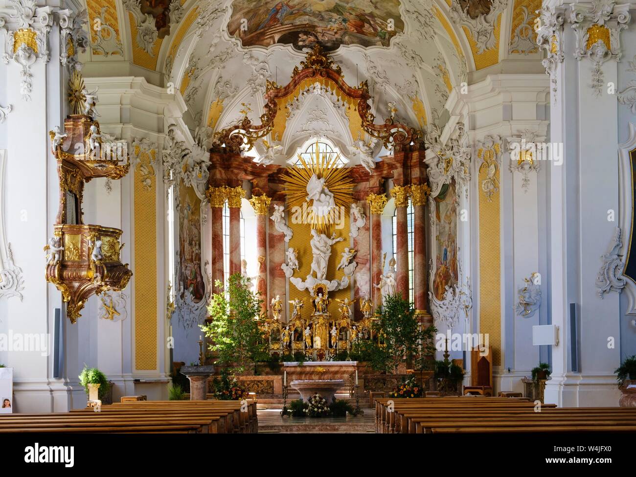 Fiecht vomp austria monastery hi-res stock photography and images - Alamy