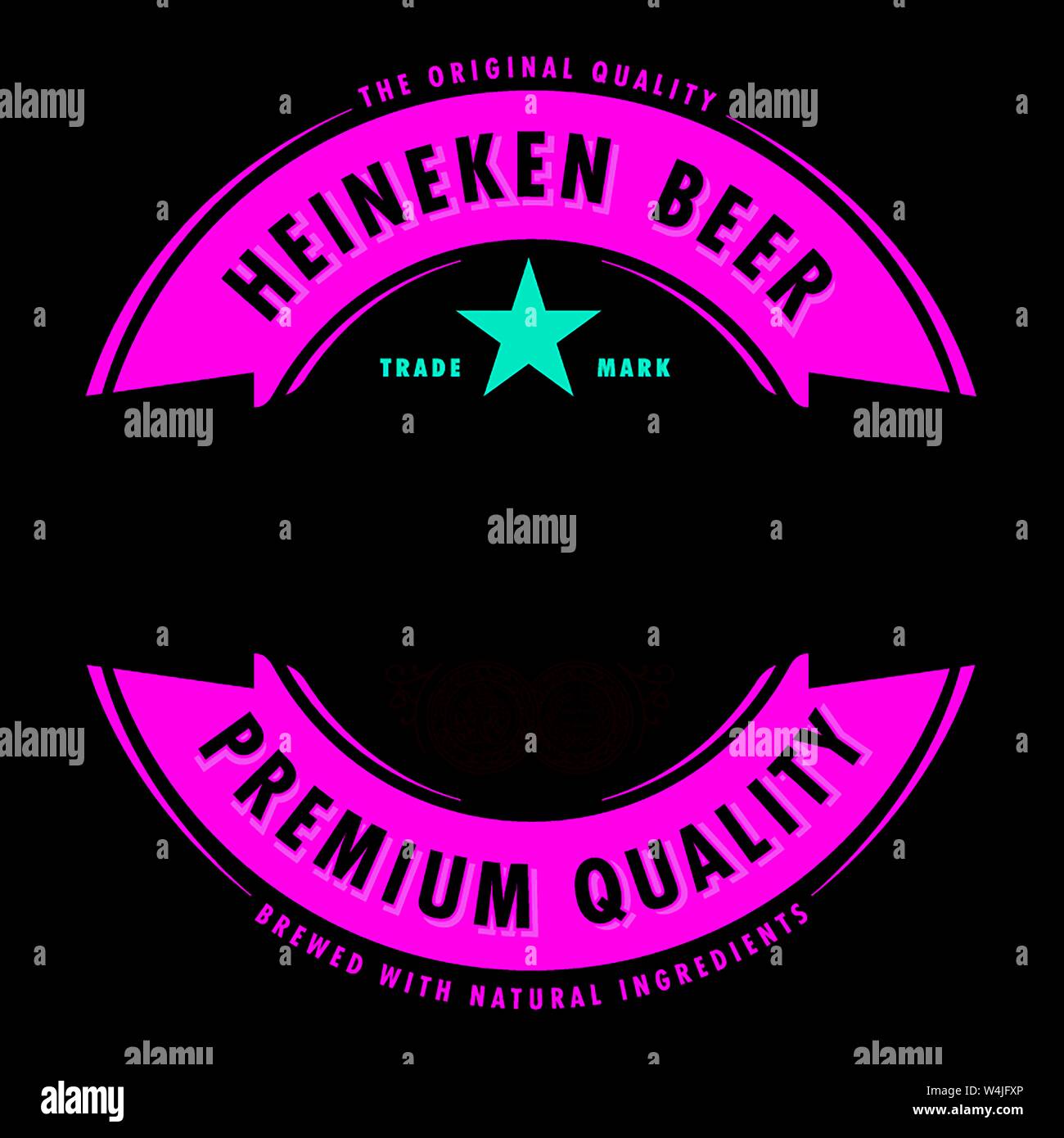 Logo, Heineken, beer brand, Germany Stock Photo - Alamy