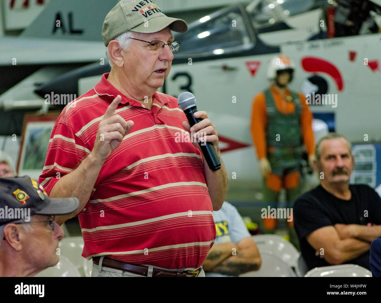 Veteran Rodney Keener shares stories of his VA experiences during the ...