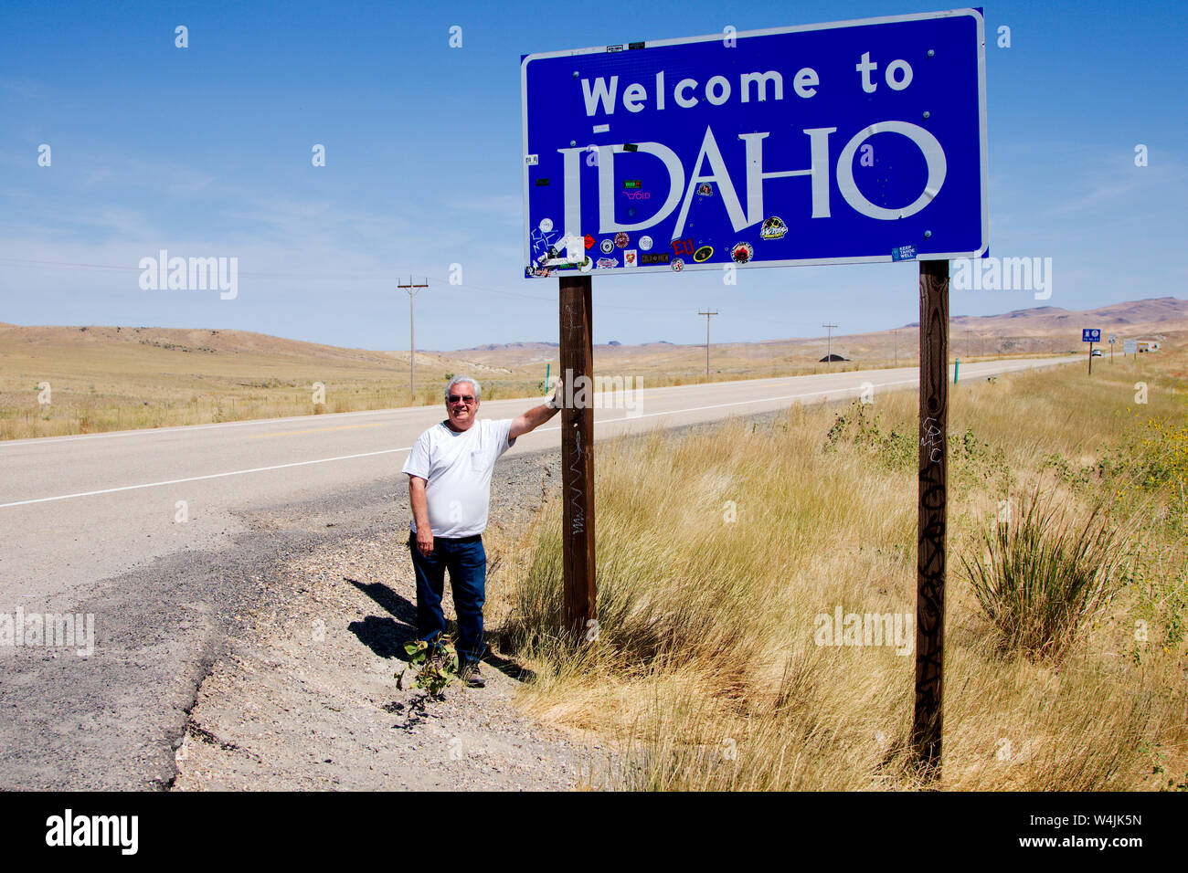 Welcome idaho sign hi-res stock photography and images - Alamy