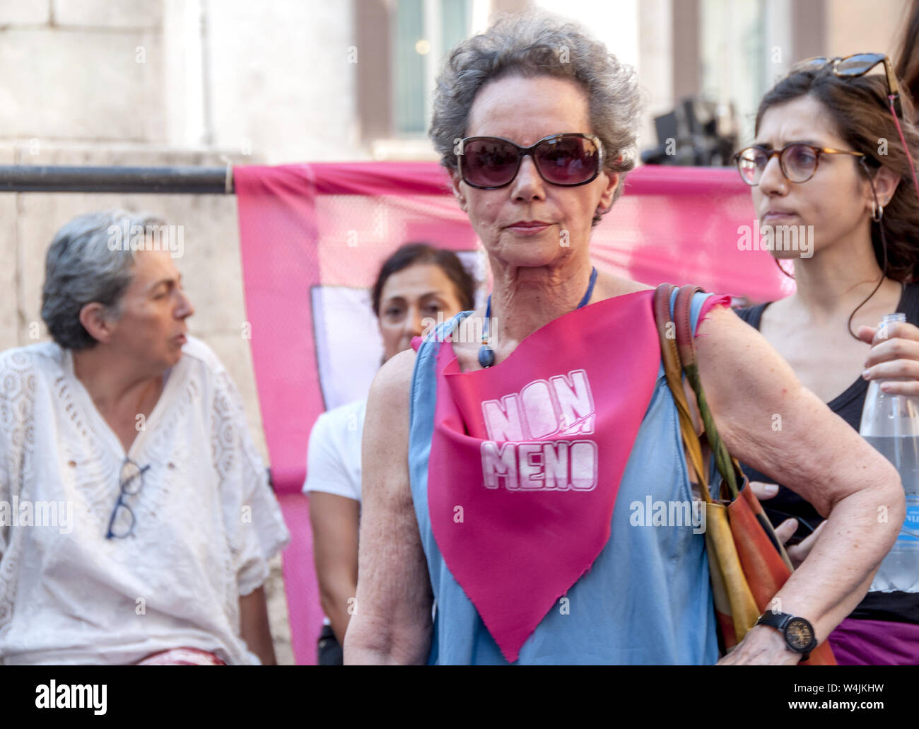 Feminist protest rome hi-res stock photography and images - Alamy