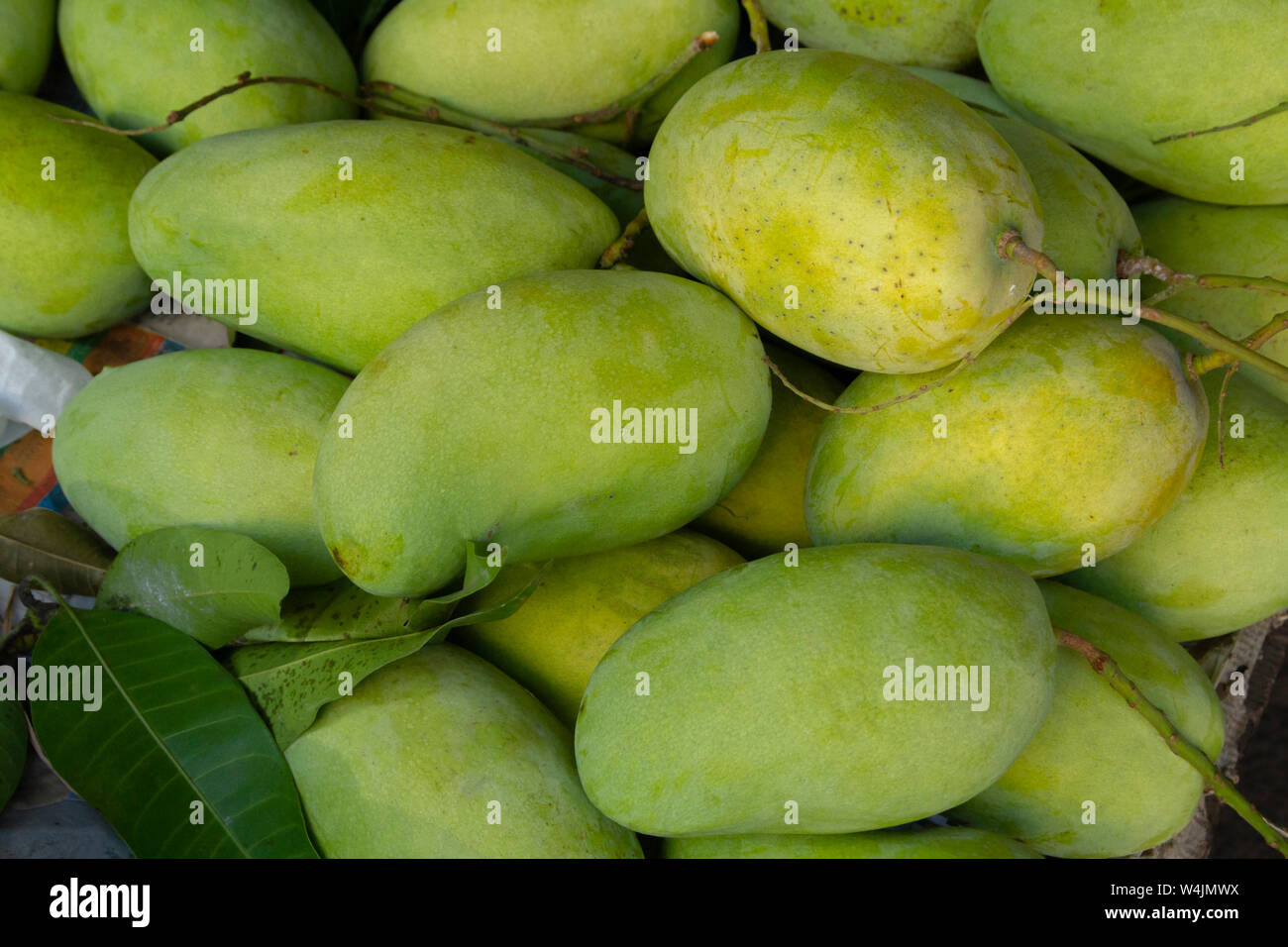 Ripe Mango fruit in a traditional market Stock Photo - Alamy