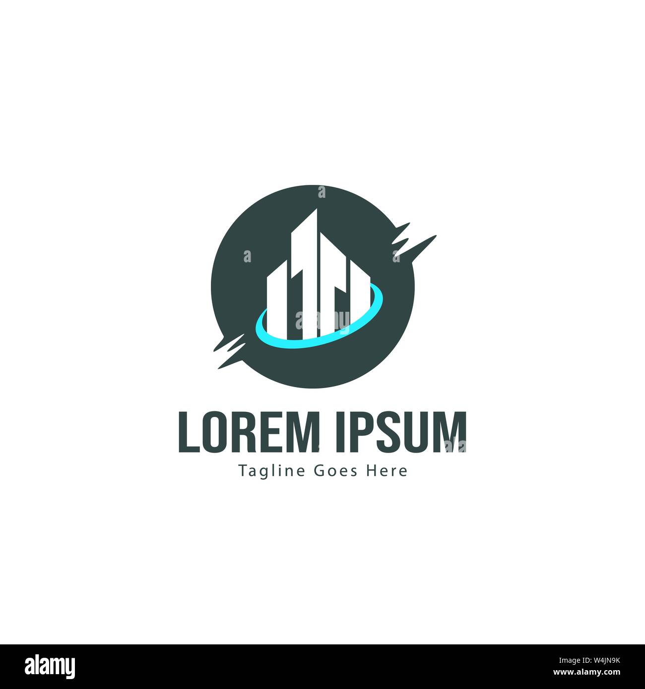 Building logo template design. minimalist building logo with modern ...