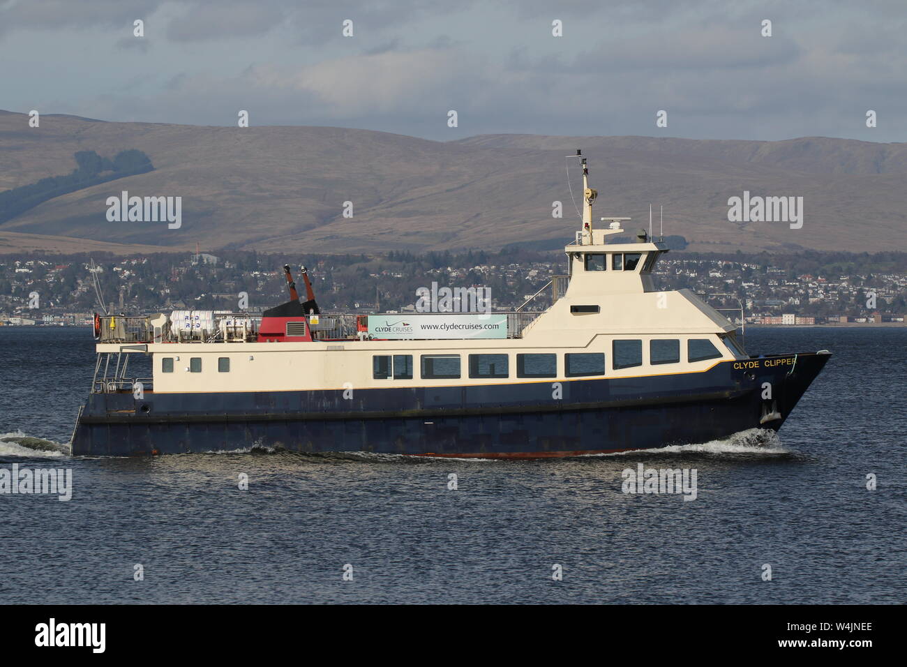 MV Clyde Clipper, a Firth of Clyde-based passenger vessel operated by ...