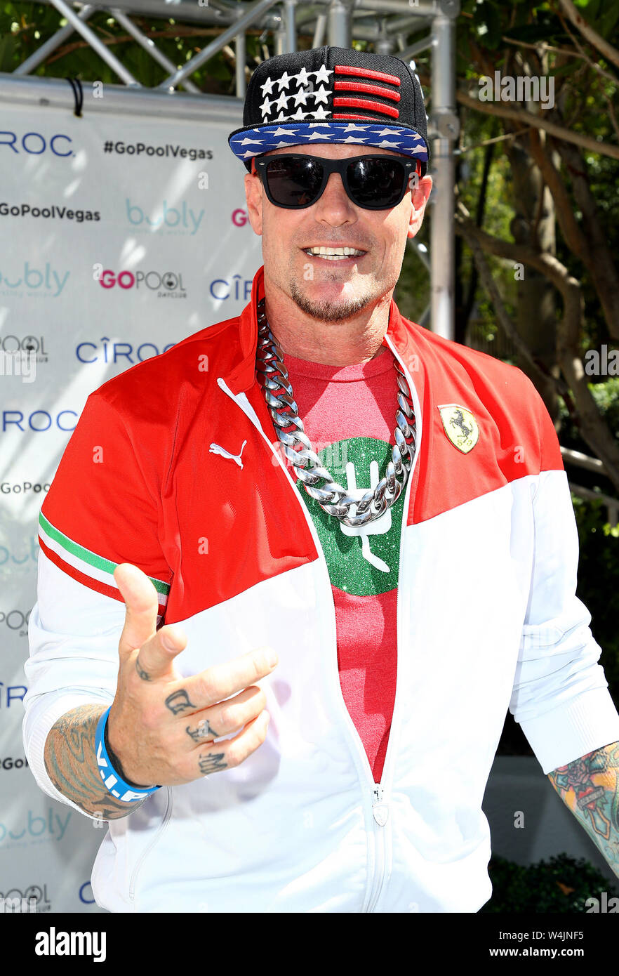Vanilla Ice Performs Live at Flamingo Las Vegas Go Pool Dayclub ...