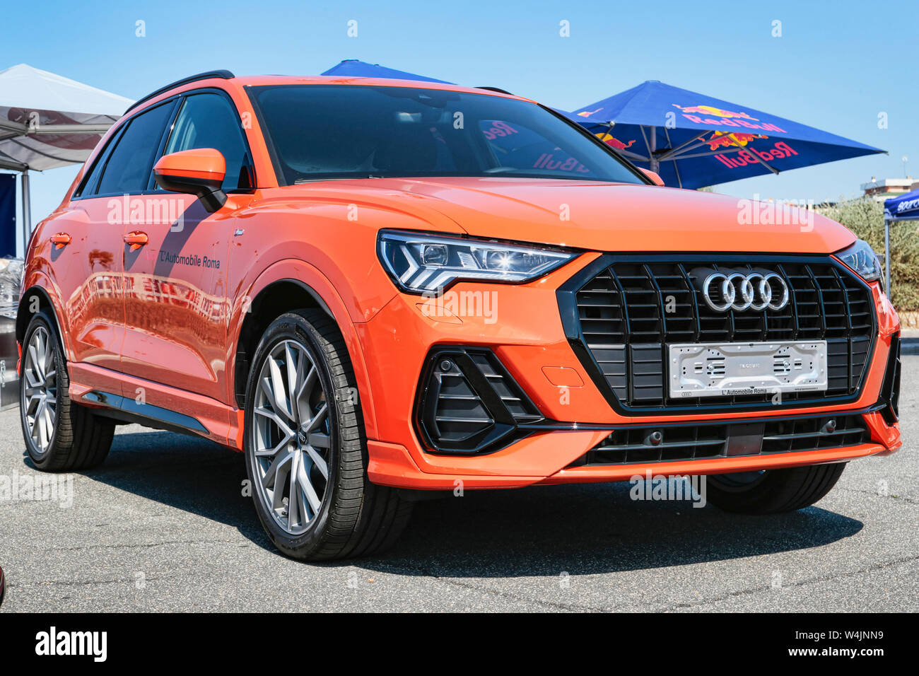 Rome,Italy - July 21, 2019: On occasion of Rome capital city Rally ...
