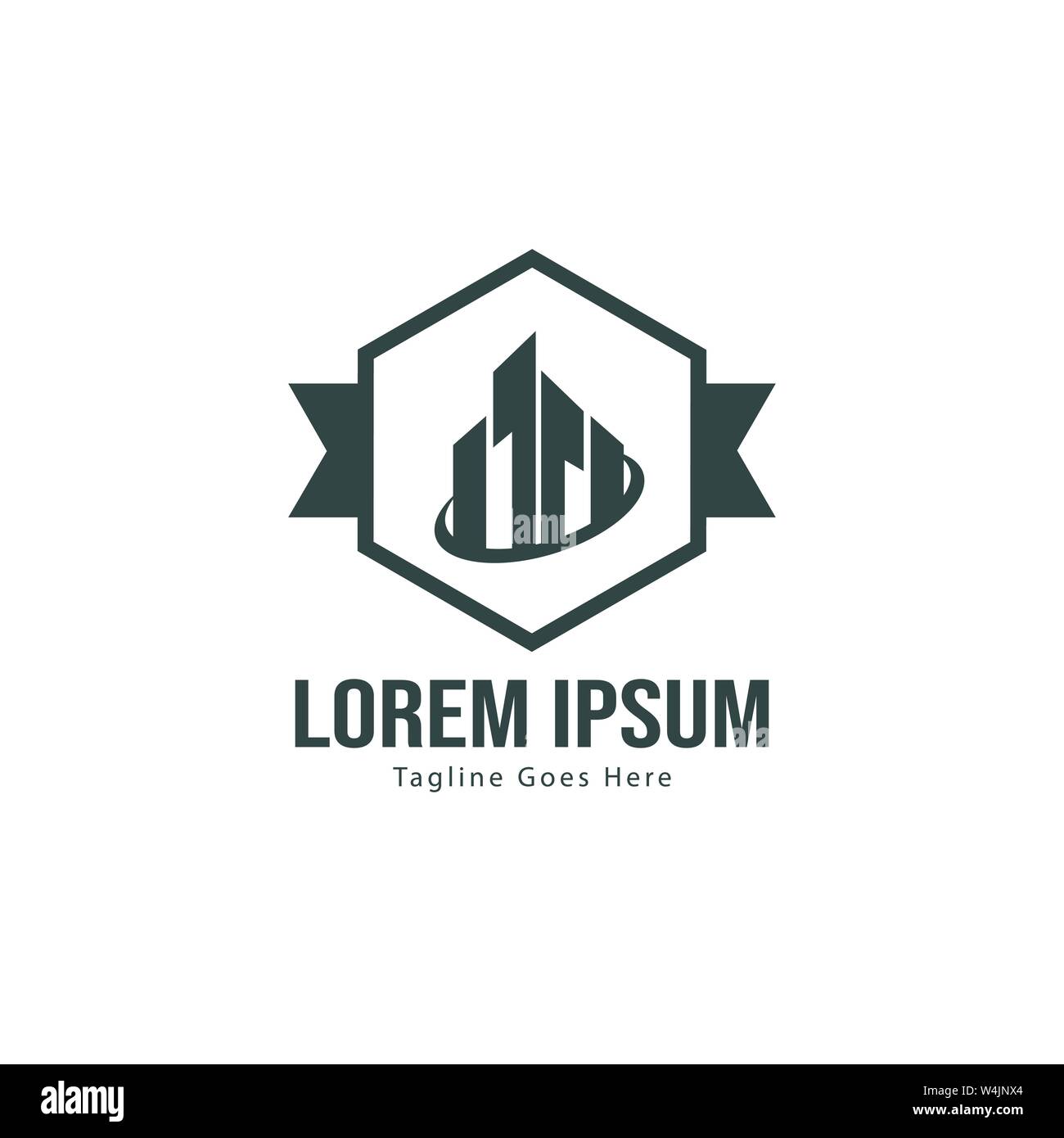 Building logo template design. minimalist building logo with modern ...