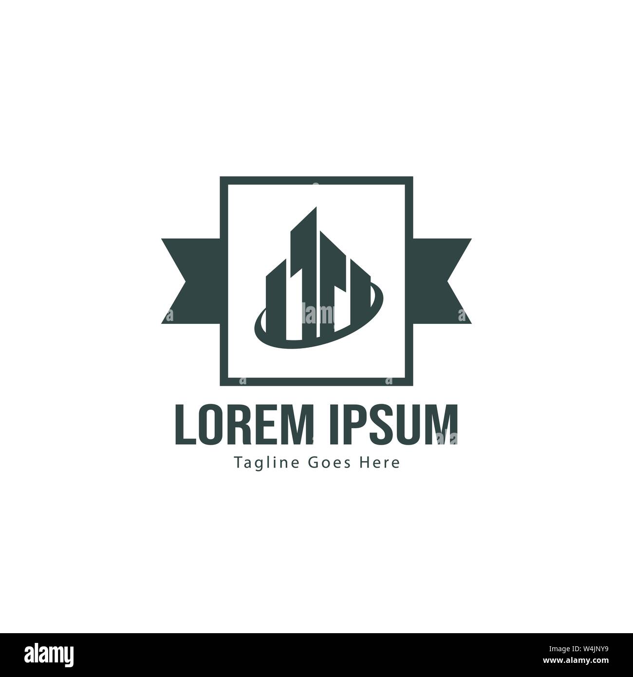 Building logo template design. minimalist building logo with modern ...