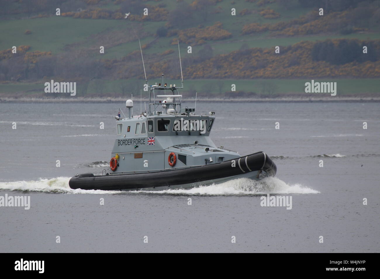 Patrol border force ship hi-res stock photography and images - Alamy