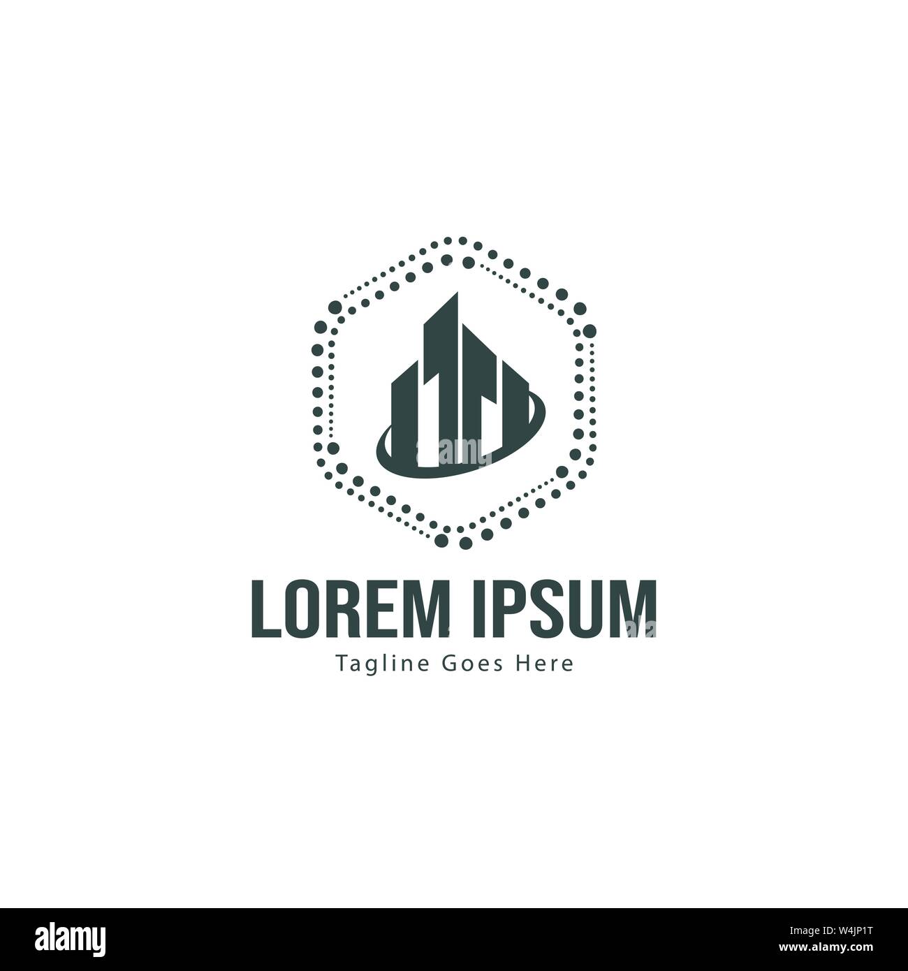 Building logo template design. minimalist building logo with modern ...