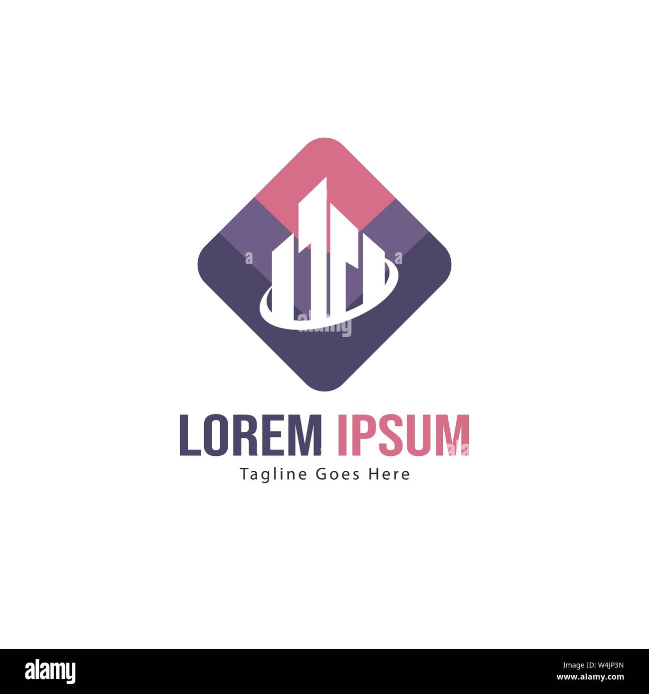 Building logo template design. minimalist building logo with modern ...