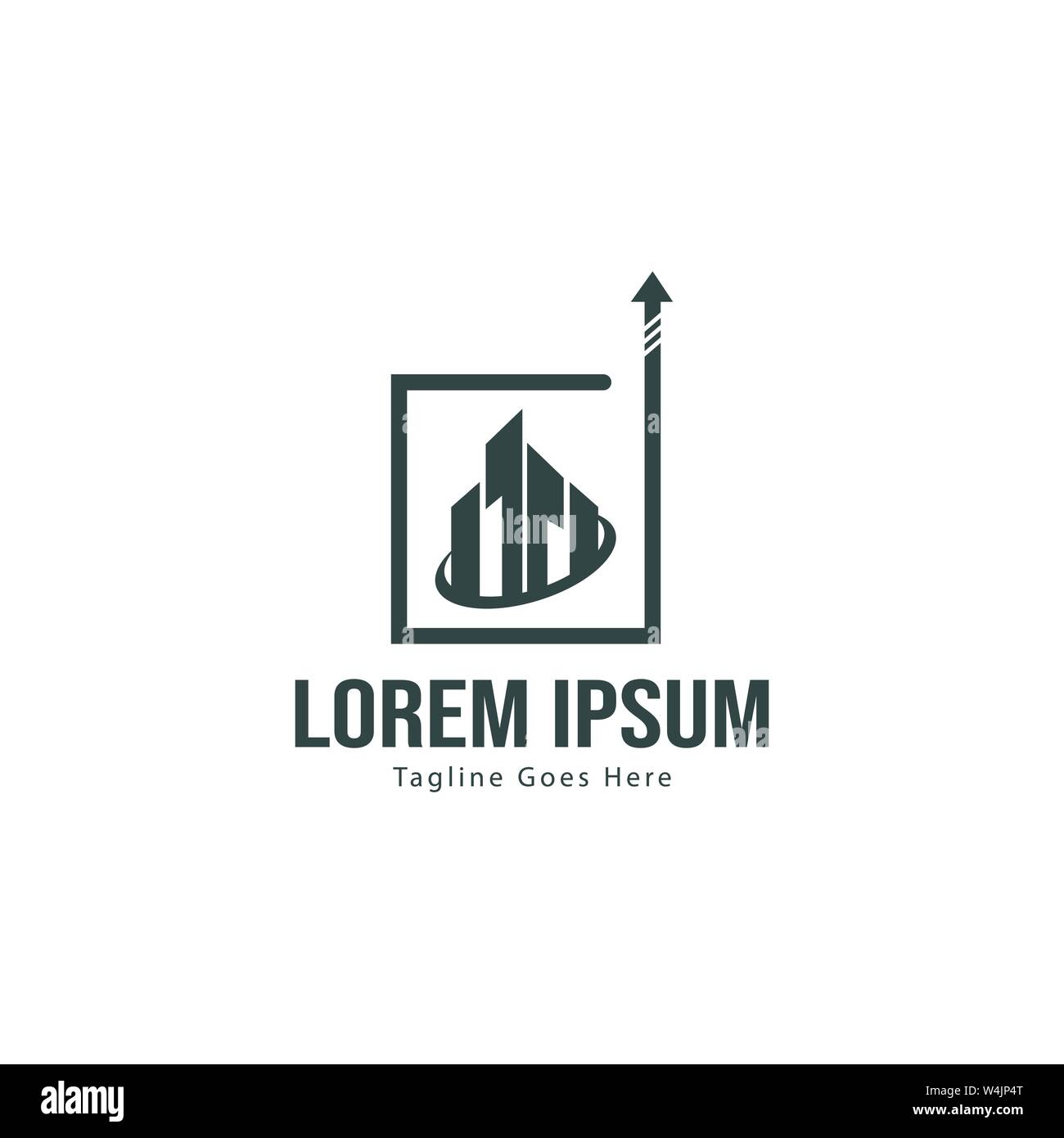 Building logo template design. minimalist building logo with modern ...