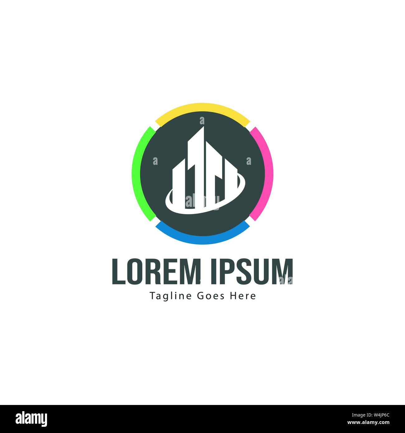 Building logo template design. minimalist building logo with modern ...