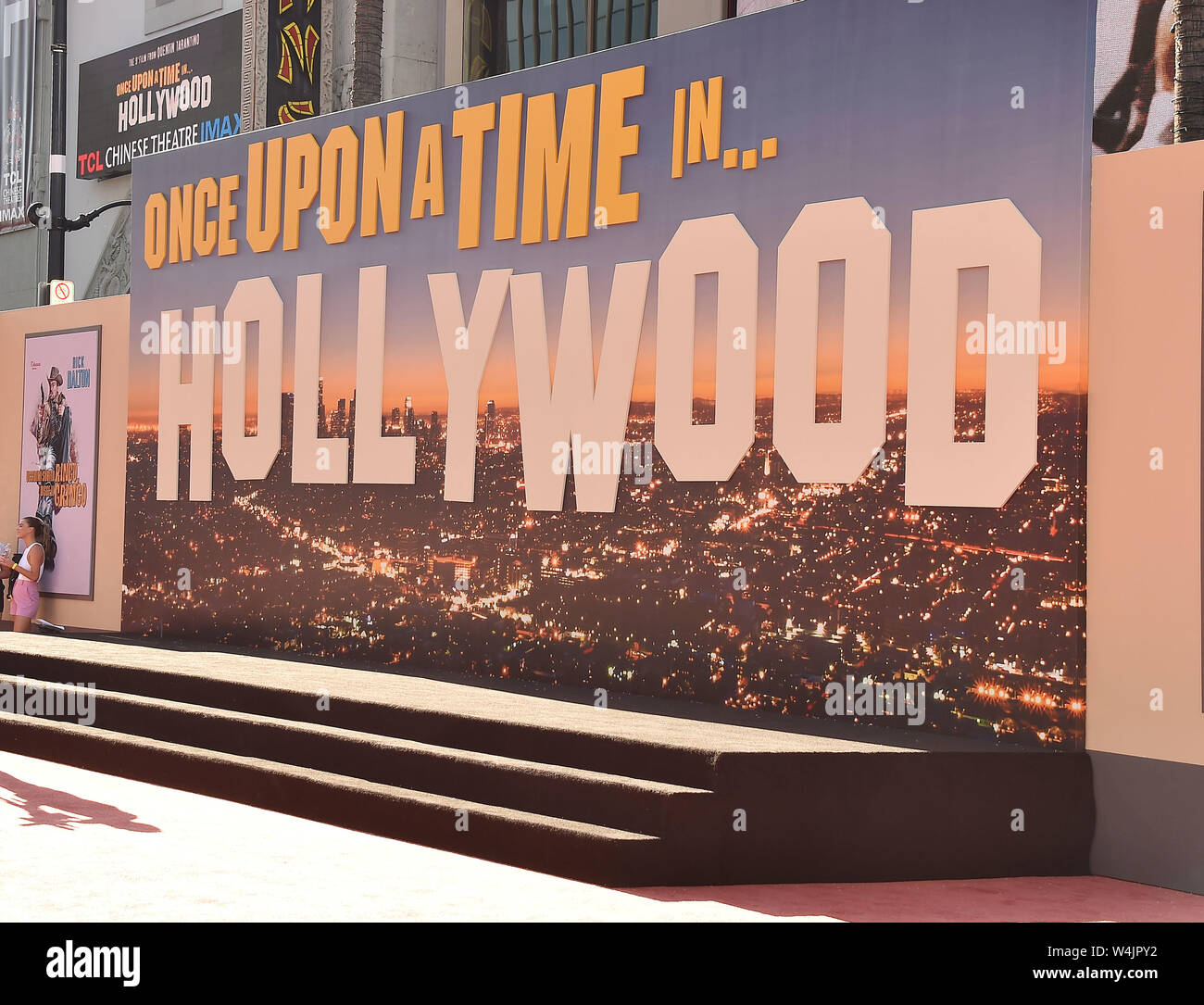 HOLLYWOOD, CA - JULY 22: Atmosphere at the Sony Pictures' "Once Upon A ...
