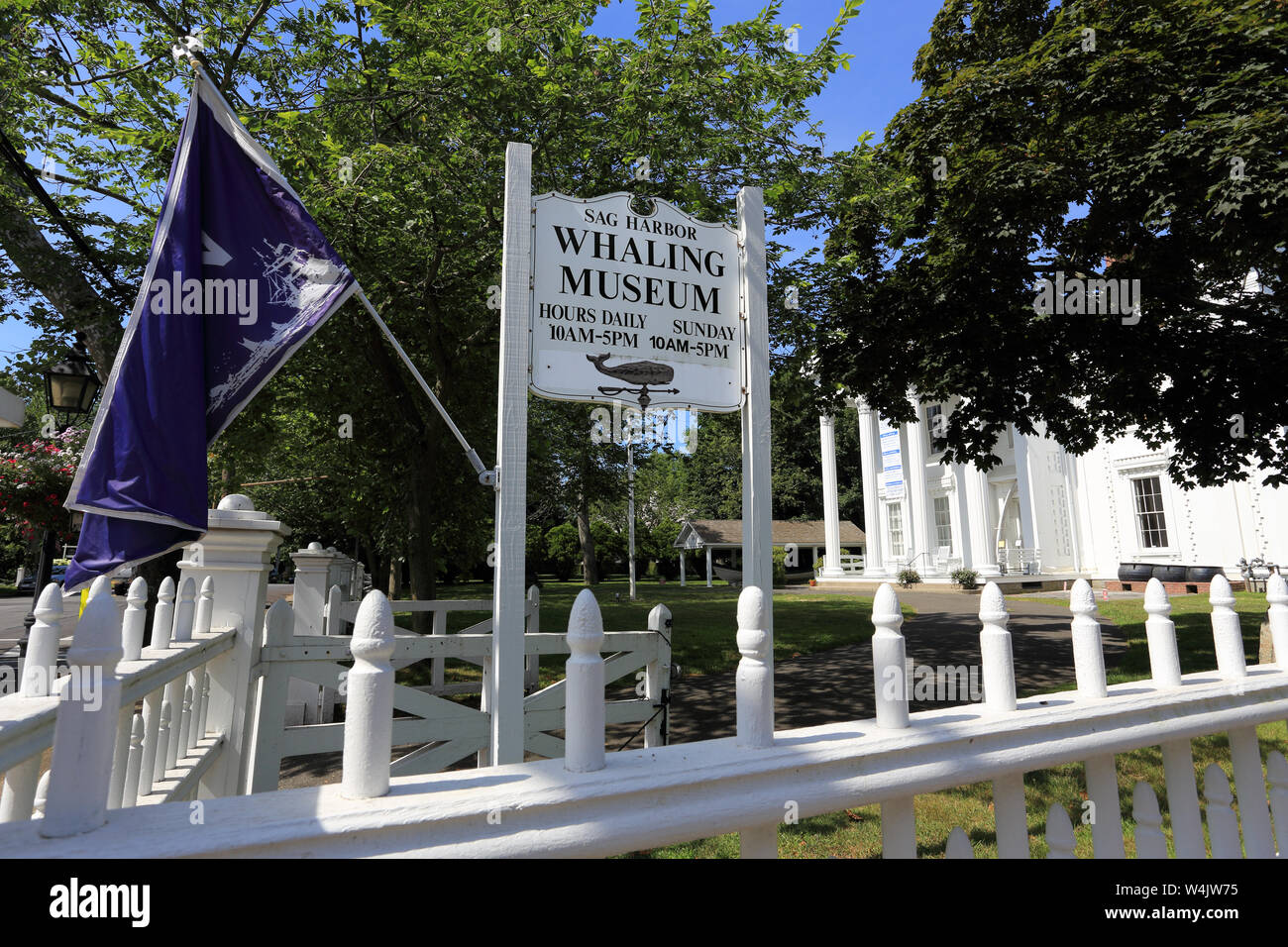 Sag Harbor Whaling and Historical Museum Long Island New York Stock ...