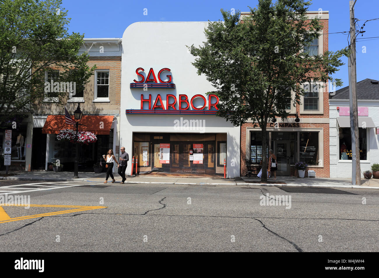 Sag Harbor Cinema Long Island New York Stock Photo - Alamy