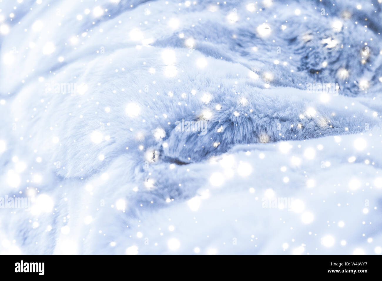 Christmas backdrop, warm winter clothing and fashion design concept ...