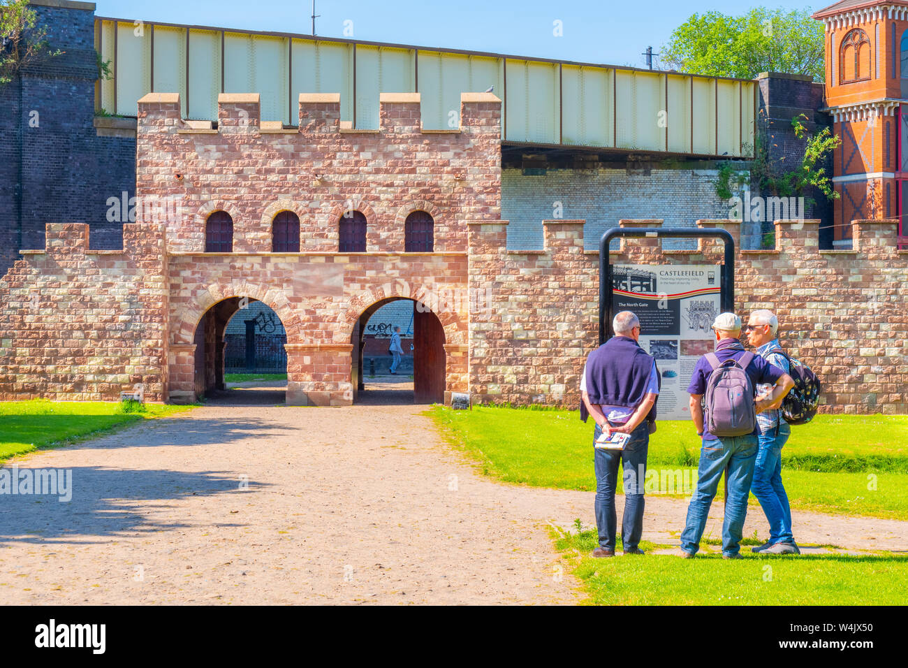 Roman fort castlefield manchester hi-res stock photography and images ...