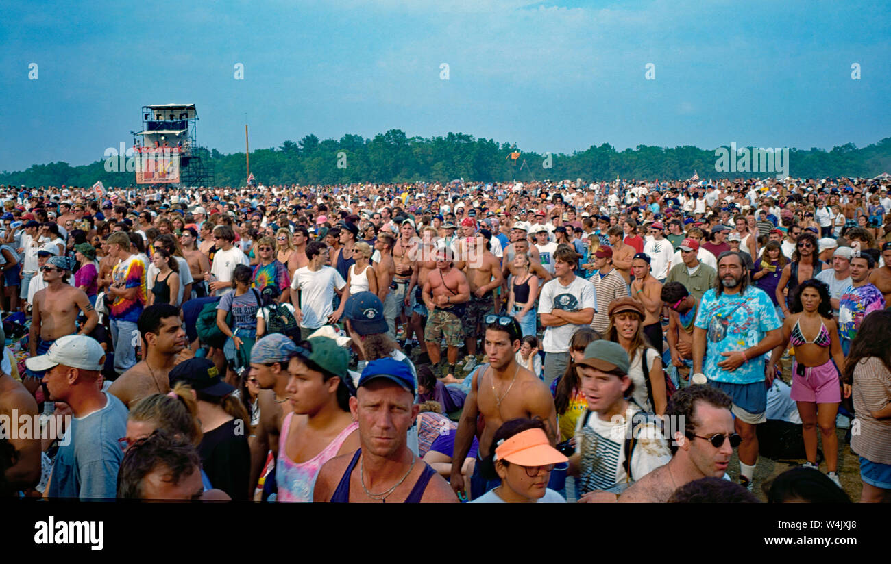 Woodstock 94 music festival hi-res stock photography and images - Alamy