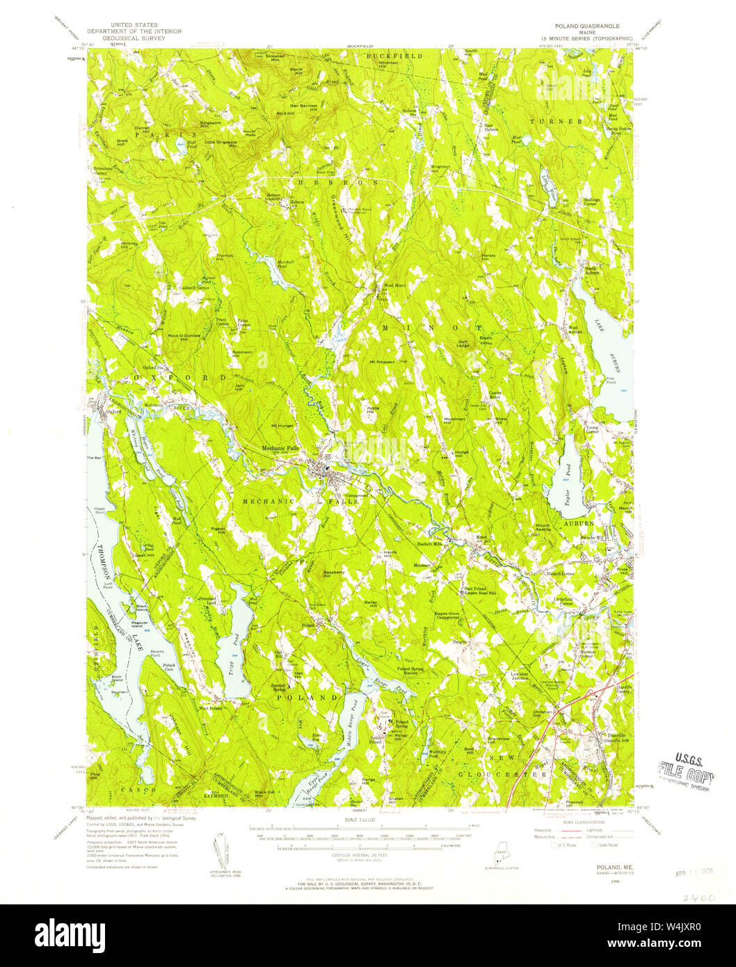 Map of poland 1956 hi-res stock photography and images - Alamy