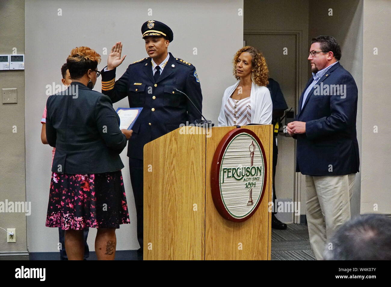 Ferguson, Missouri, USA. 23rd July, 2019. JASON ARMSTRONG is officially ...