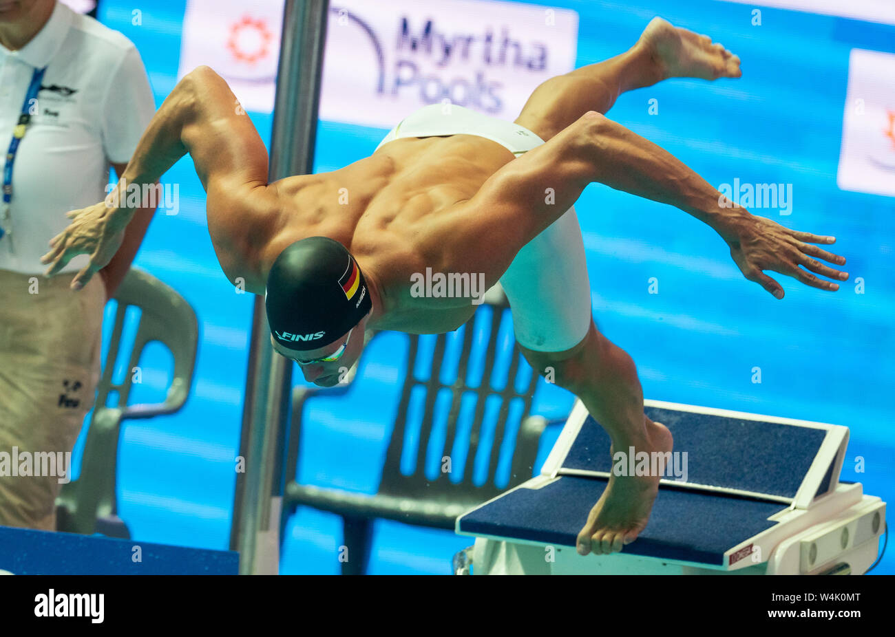 Gwangju, South Korea. 24th July, 2019. Swimming World Championship: 100 ...
