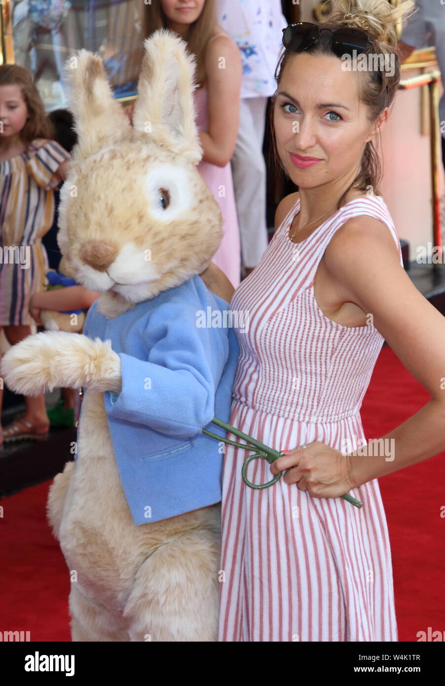 London, UK. 23rd July, 2019. Actress Kerry Howard attends the Where is ...