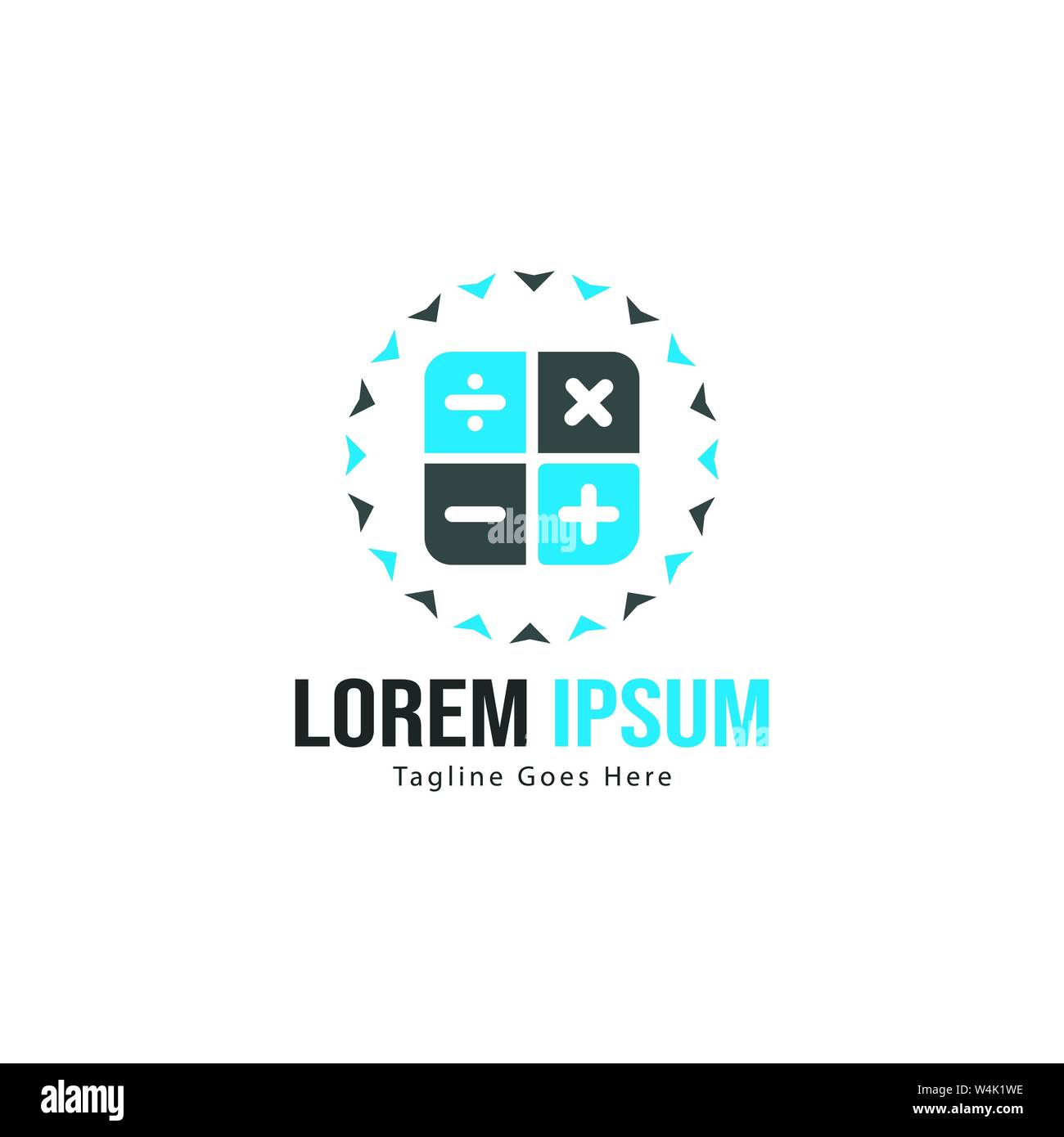 Finance logo template design. Finance logo with modern frame isolated ...
