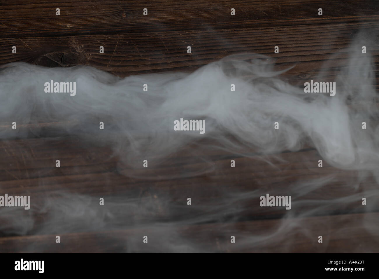 Wooden background with smoke concept, rustic, vintage Stock Photo - Alamy