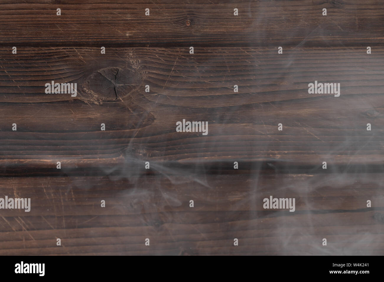 Wooden background with smoke concept, rustic, vintage Stock Photo - Alamy