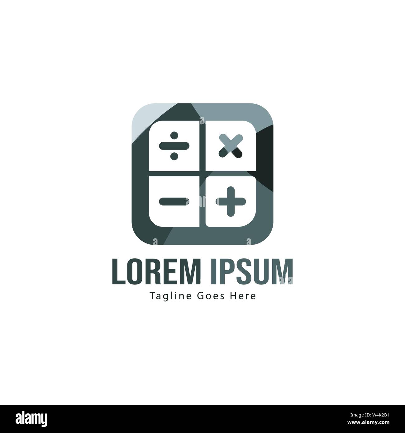 Finance logo template design. Finance logo with modern frame isolated ...