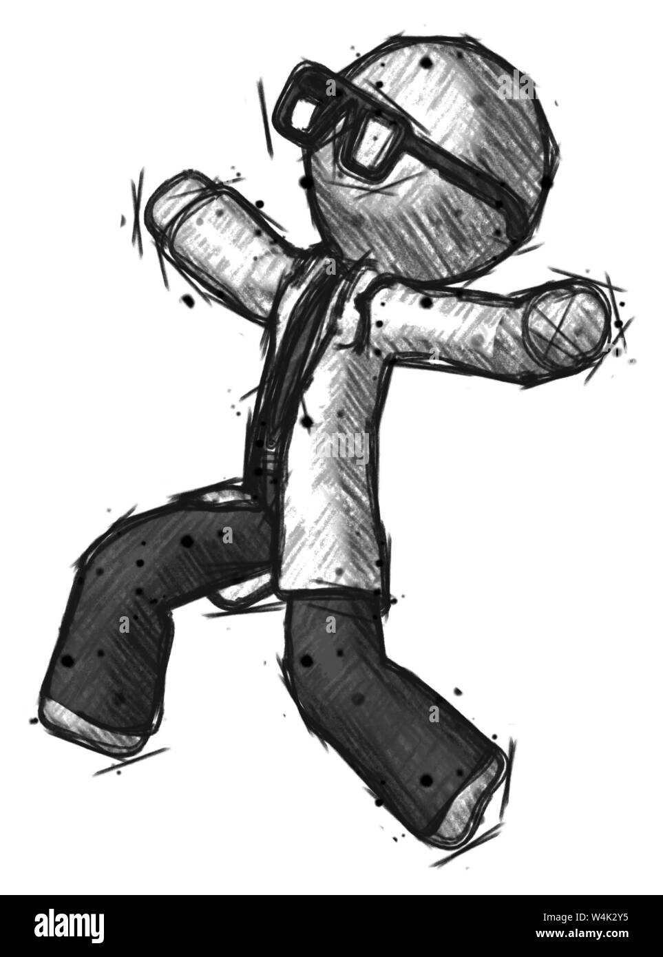 Doctor running hospital Black and White Stock Photos & Images - Alamy