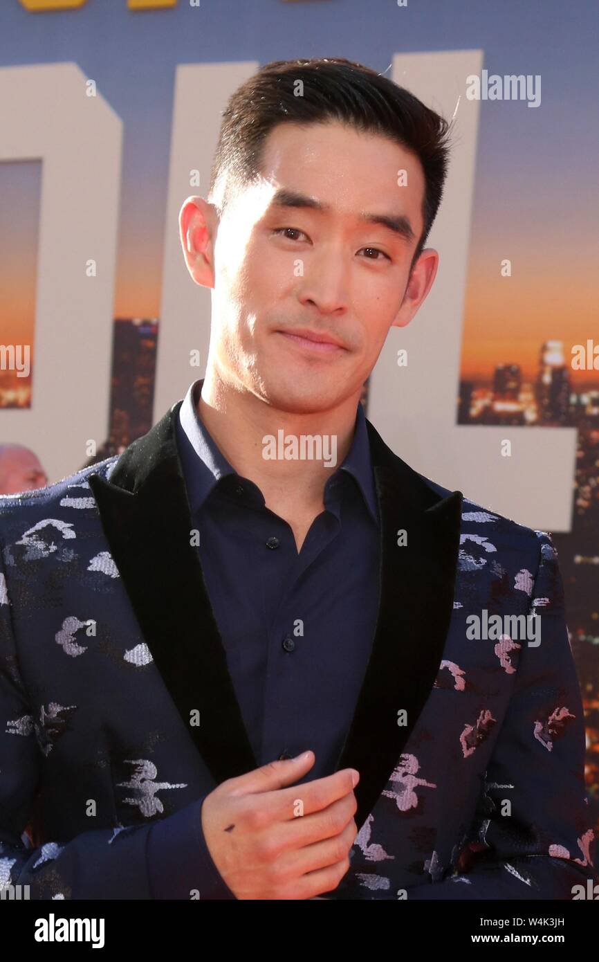 Los Angeles, CA, USA. 22nd July, 2019. Mike Moh at arrivals for ONCE ...