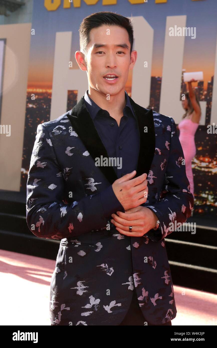Los Angeles, CA, USA. 22nd July, 2019. Mike Moh at arrivals for ONCE ...