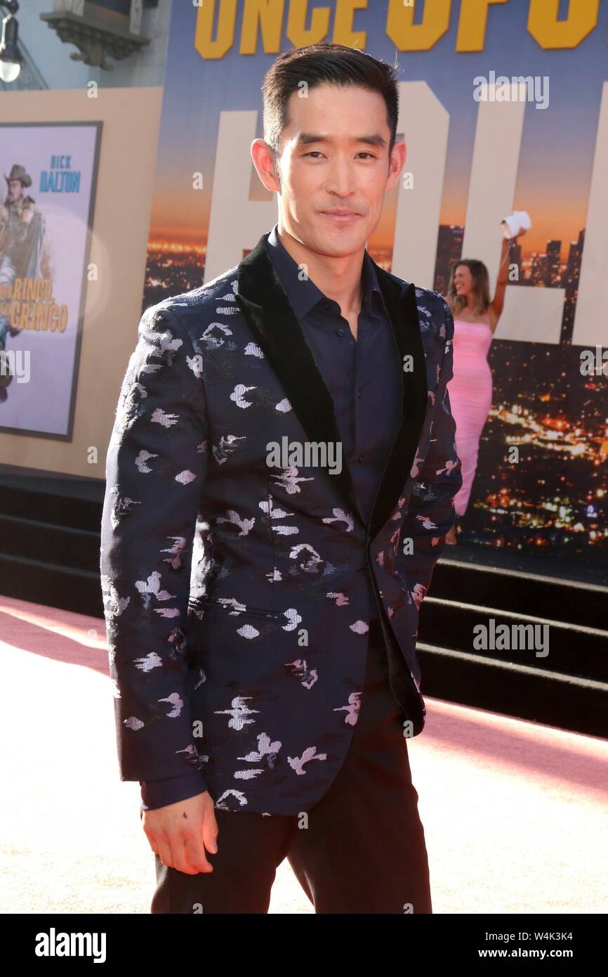 Los Angeles, CA, USA. 22nd July, 2019. Mike Moh at arrivals for ONCE ...