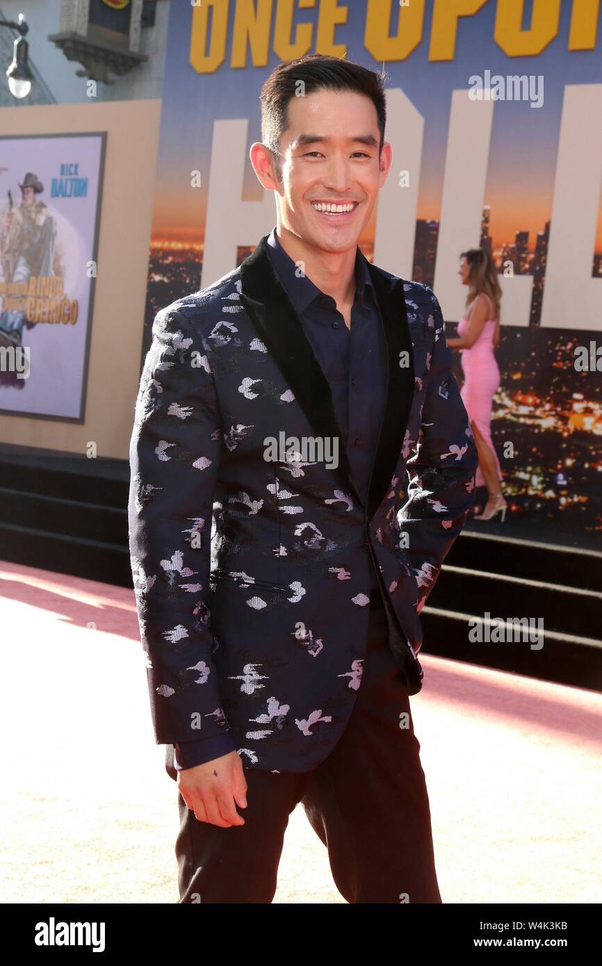 Los Angeles, CA, USA. 22nd July, 2019. Mike Moh at arrivals for ONCE ...