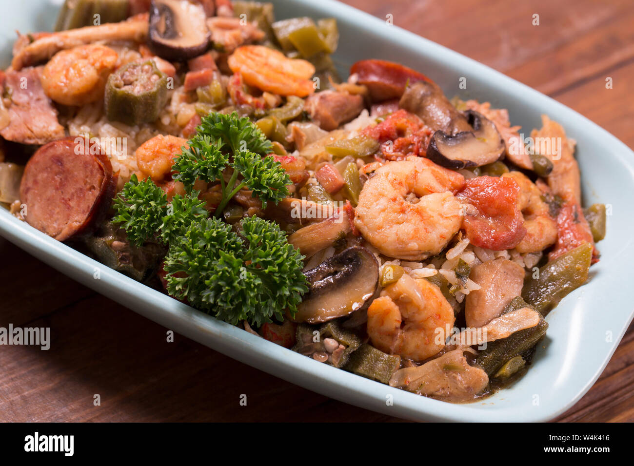 Crawfish gumbo hi-res stock photography and images - Alamy