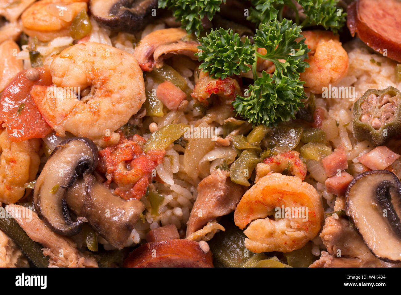 Seafood gumbo hi-res stock photography and images - Alamy