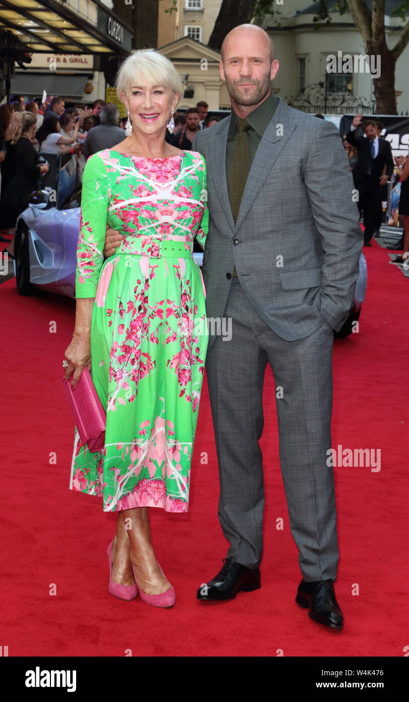 Helen mirren fast and furious film hi-res stock photography and images ...