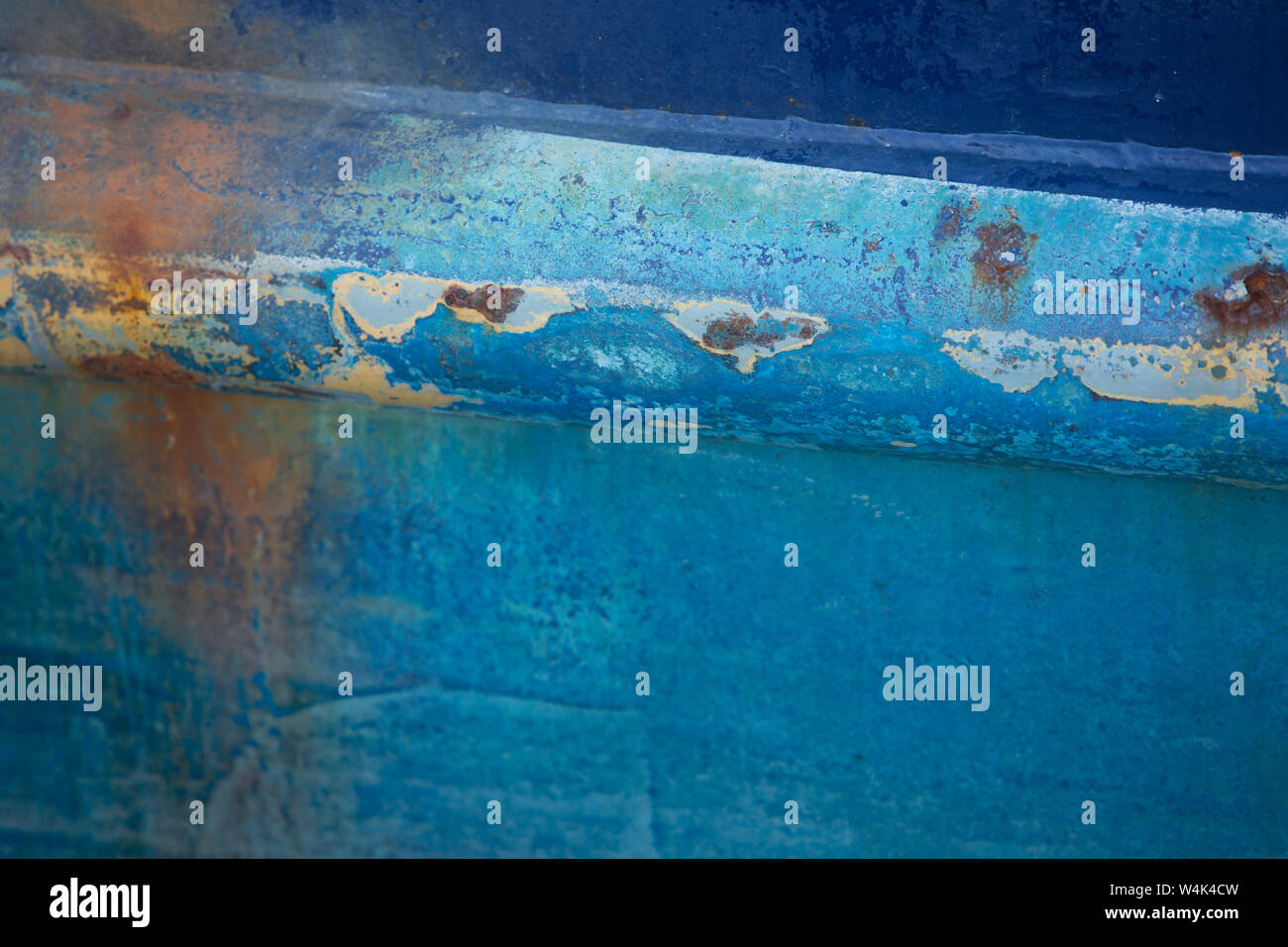 Blue Ship Background Stock Photo - Alamy