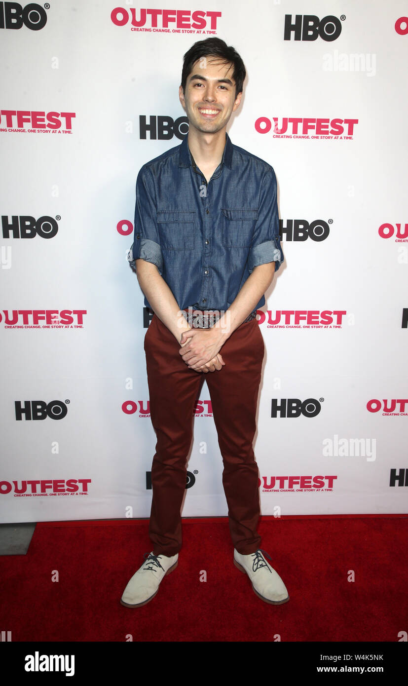 Hollywood, Ca. 23rd July, 2019. James Sweeney, at the 2019 Outfest Los ...