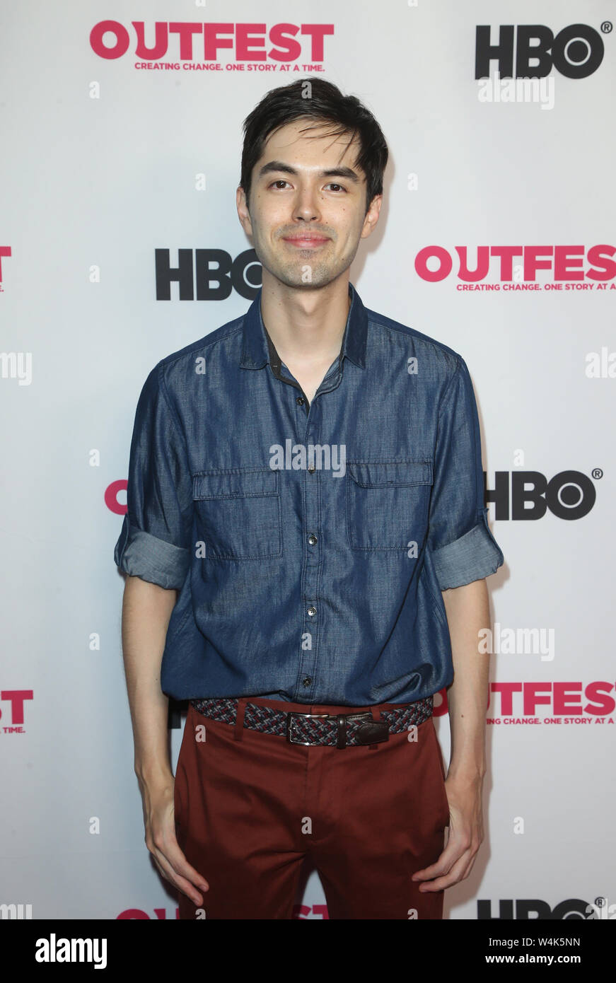 Hollywood, Ca. 23rd July, 2019. James Sweeney, at the 2019 Outfest Los ...