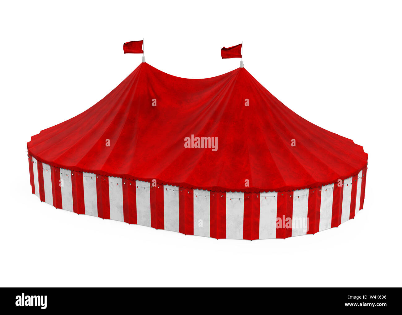 Red and white striped circus tent hi-res stock photography and images - Alamy