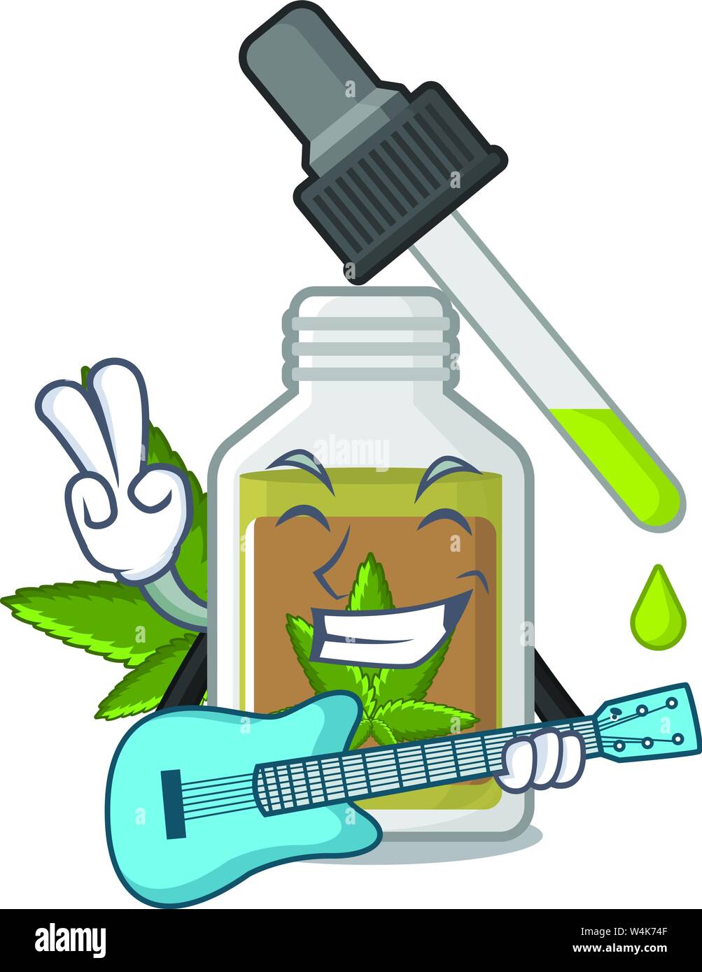 Cannabis weed plantation medical marijuana Stock Vector Images - Alamy