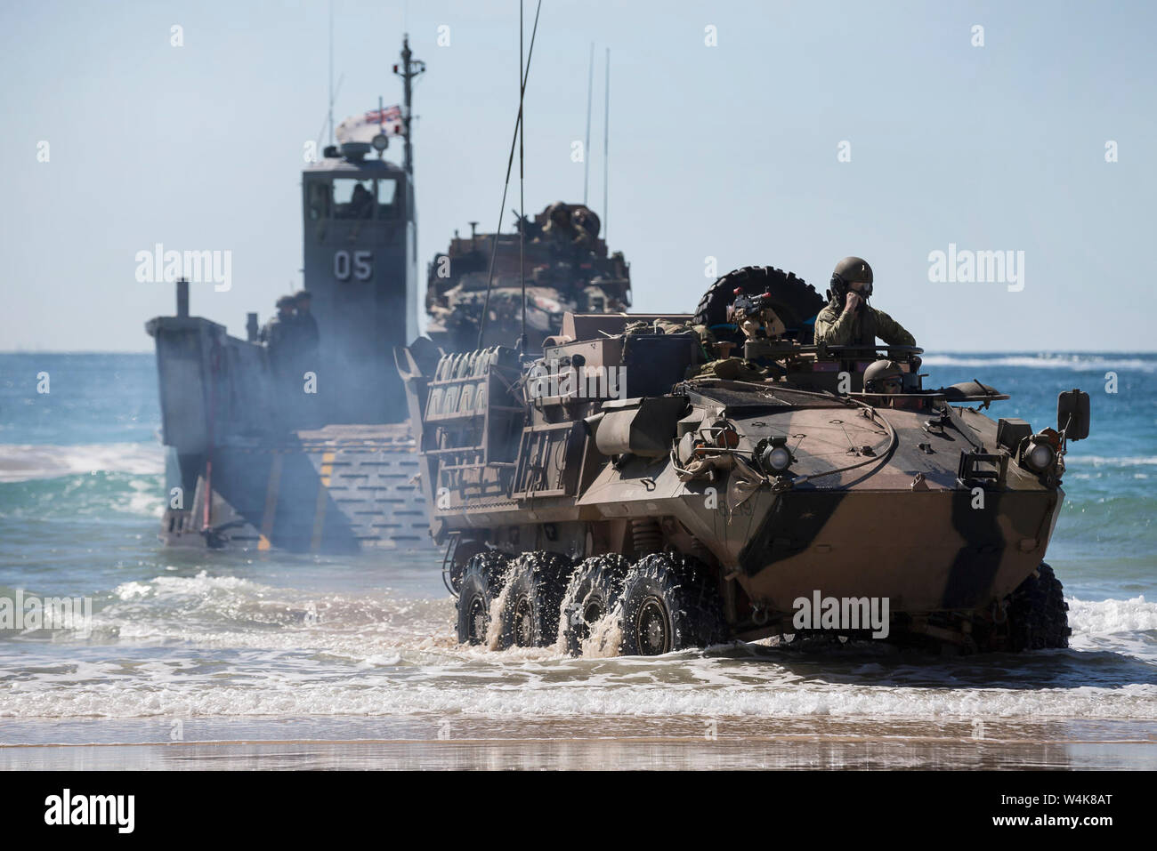 A 2nd Battalion, Royal Australian Regiment ASLAV (Australian Light ...