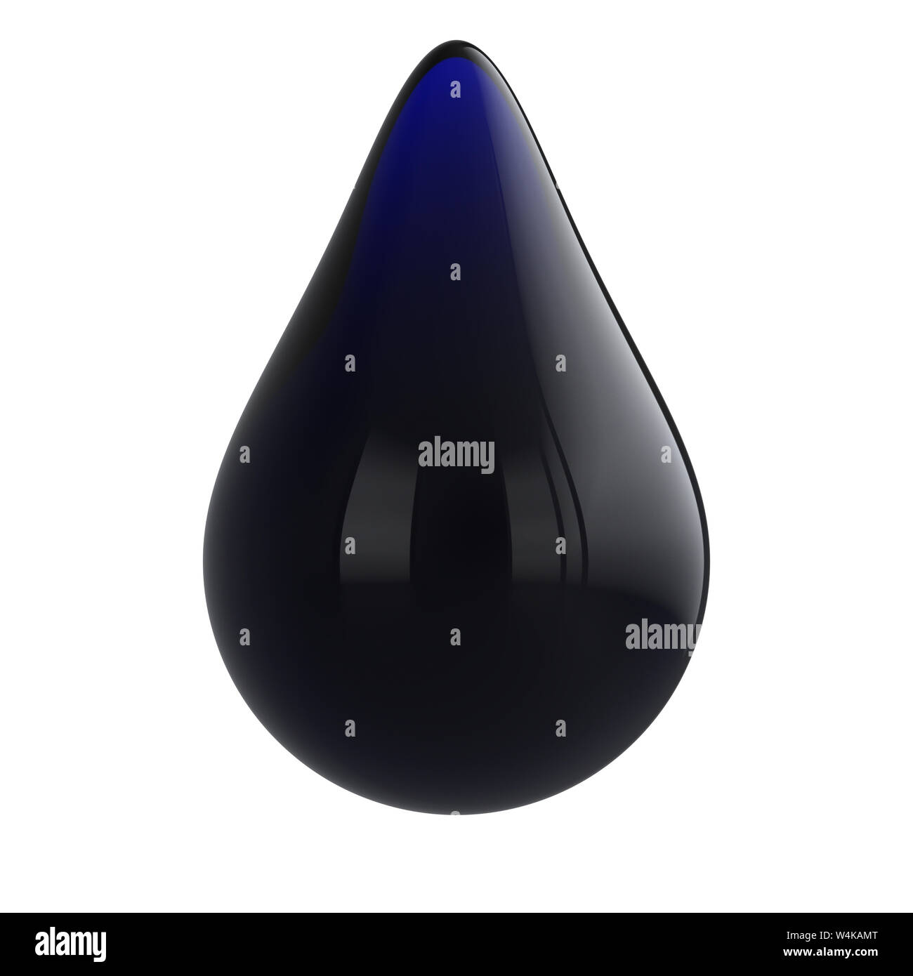 Poison blue black drop oil petrol gasoline droplet glossy dark ...