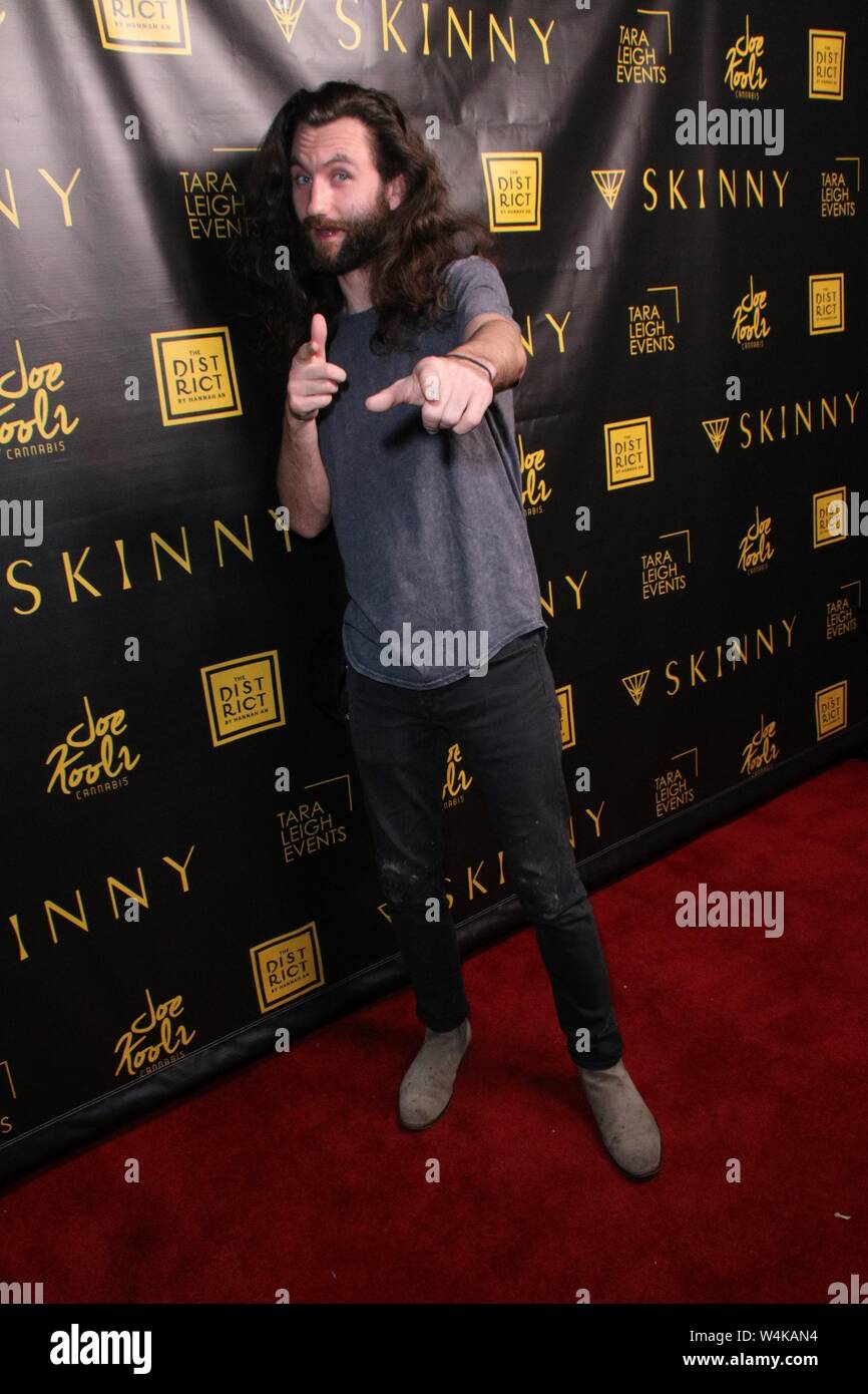 Donna D'Errico Celebrates The Launch Of Skinny Cannabis Vape - Arrivals ...