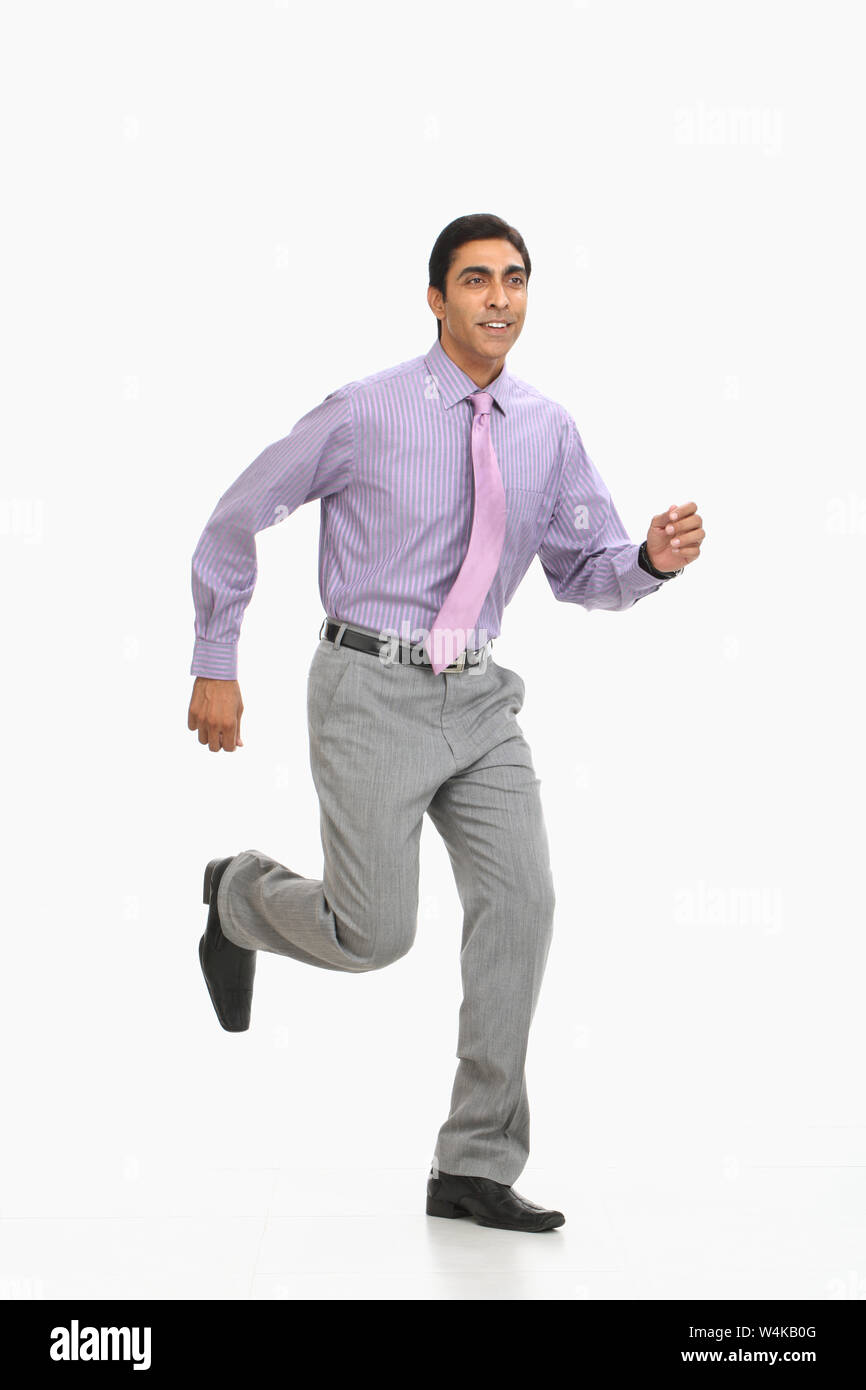 Man running away isolated hi-res stock photography and images - Alamy